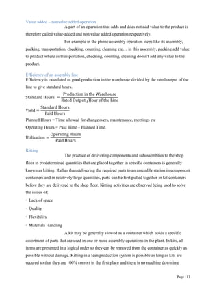 kitting method | PDF