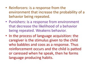 Natural history of language development | PPTX