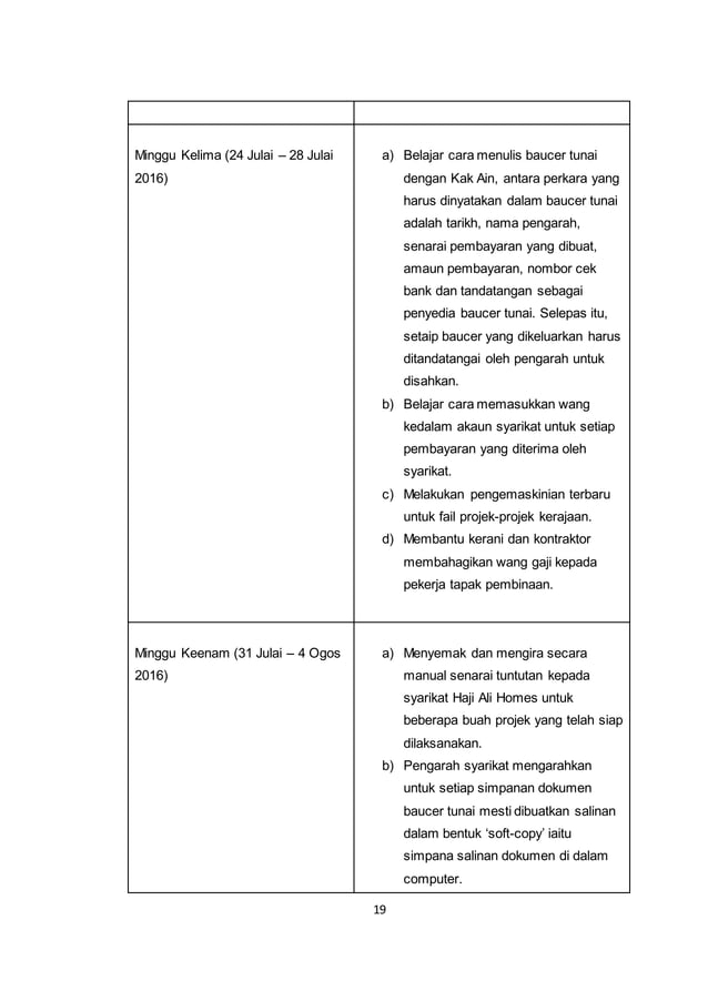 CONTOH REPORT LATIHAN INDUSTRI 2016 POLITEKNIK DAT | DOCX