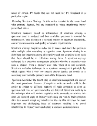 Project:- Spectral occupancy measurement and analysis for Cognitive ...