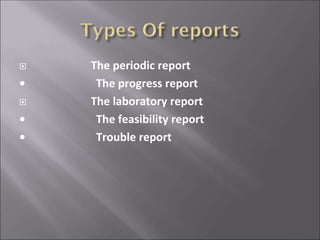 Report | PPTX