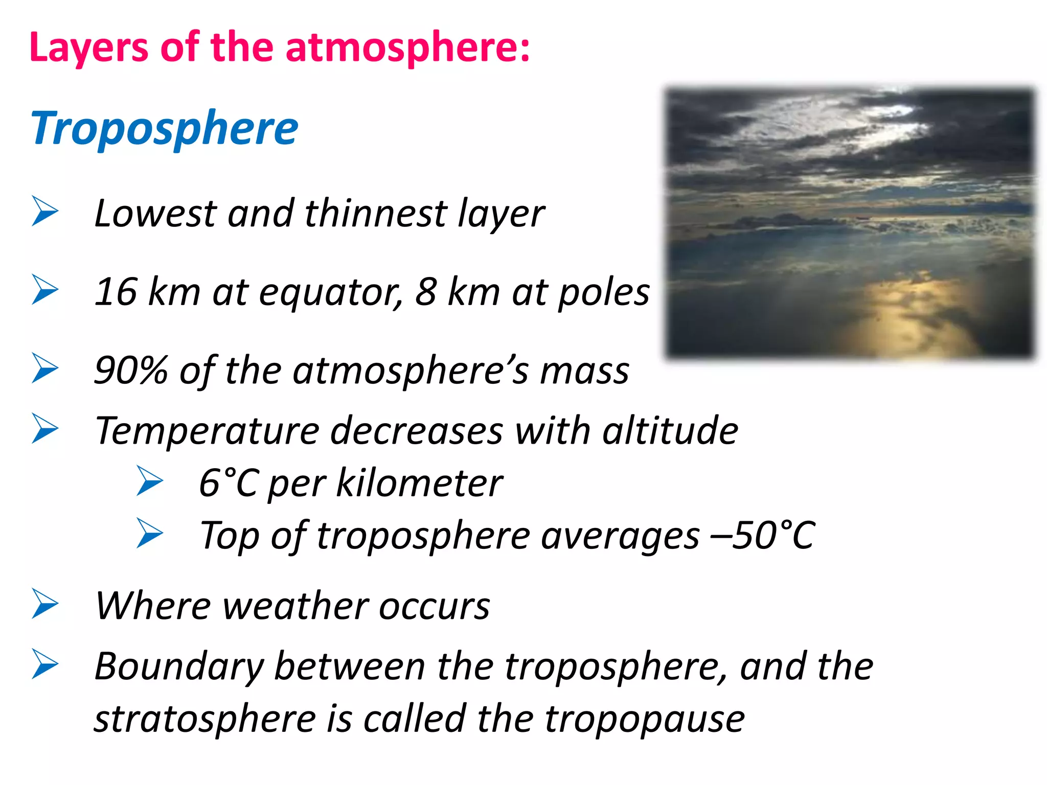 The Earth's Atmosphere | PPTX