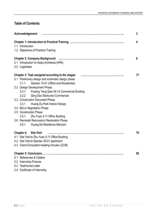 INTERNSHIP REPORT | PDF