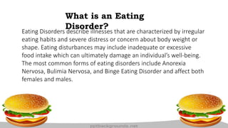Eating Problems and Intervention | PPTX