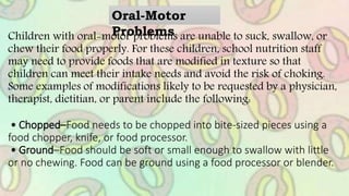 Eating Problems and Intervention | PPTX