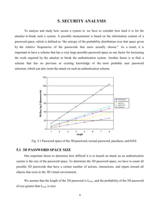 SEMINAR REPORT ON 3D PASSWORD | PDF