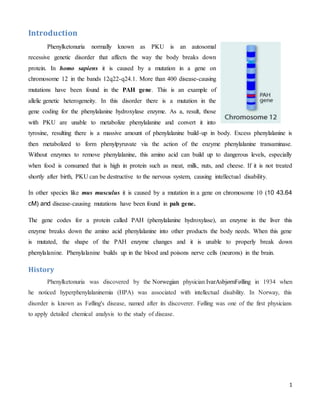 phenylketonuria | DOCX
