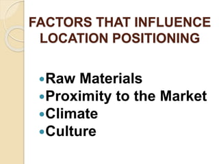 Location Planning | PPTX