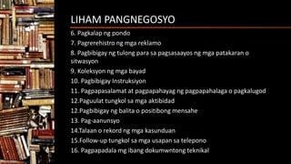 Liham Pangnegosyo at Memorandum | PPTX