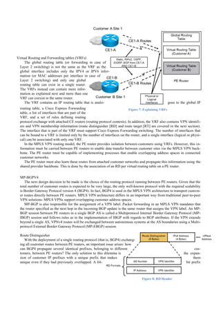 VPN Using MPLS Technique | PDF