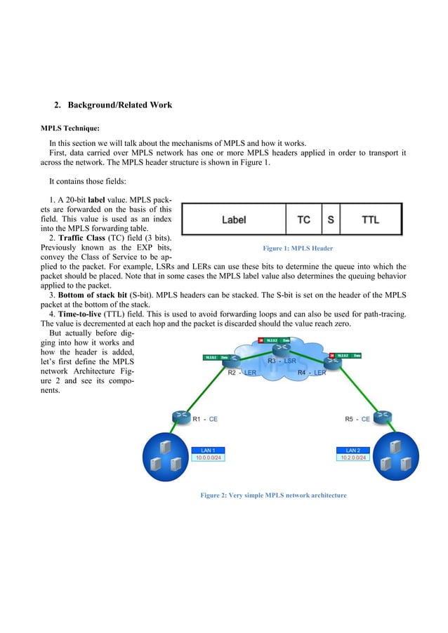 VPN Using MPLS Technique | PDF