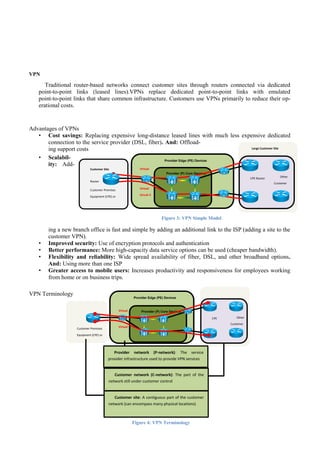 VPN Using MPLS Technique | PDF