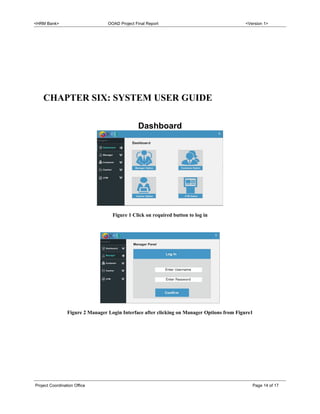 Bank Management System Desktop Application | DOC