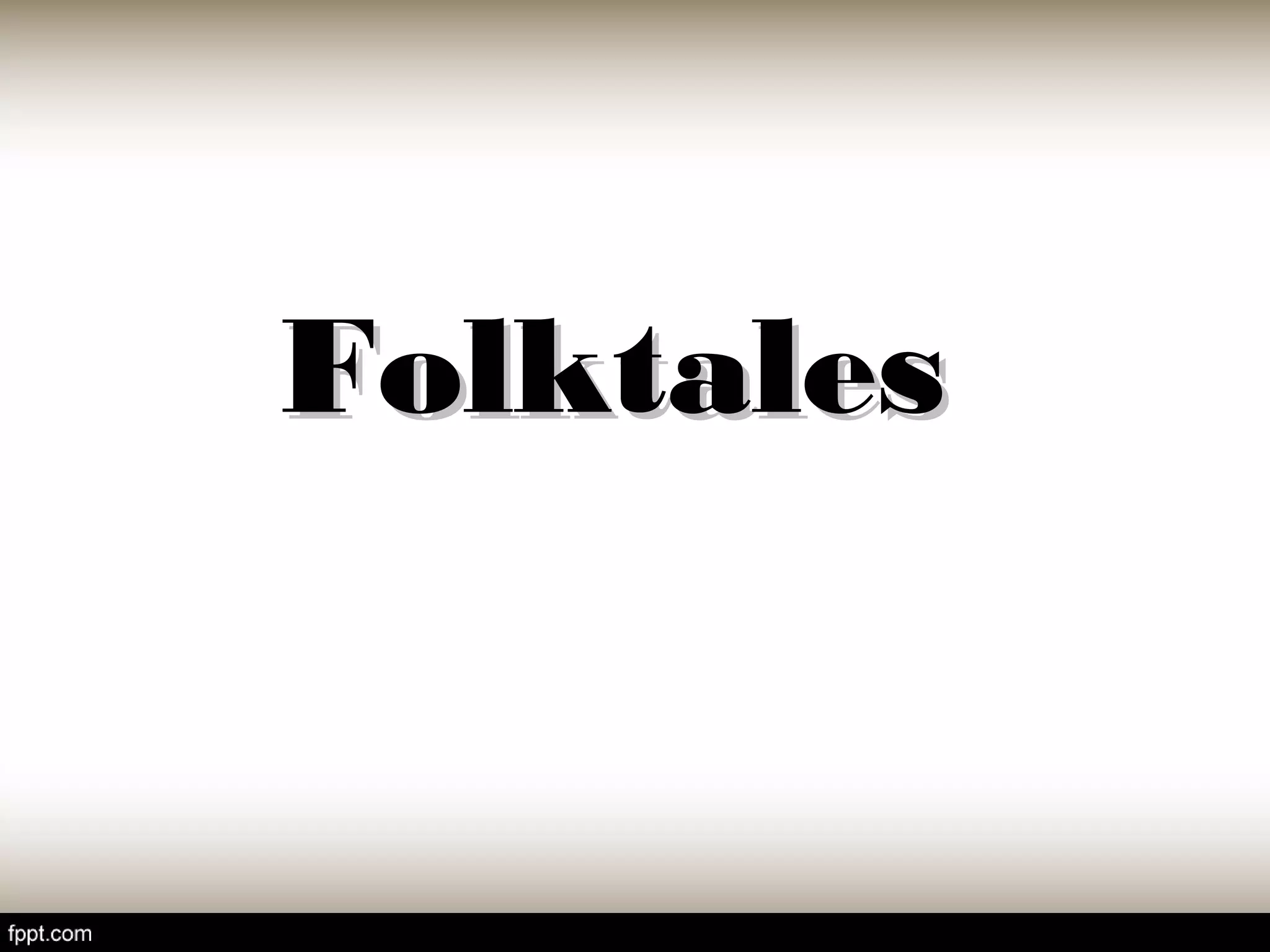 Indian Folklore | PPT