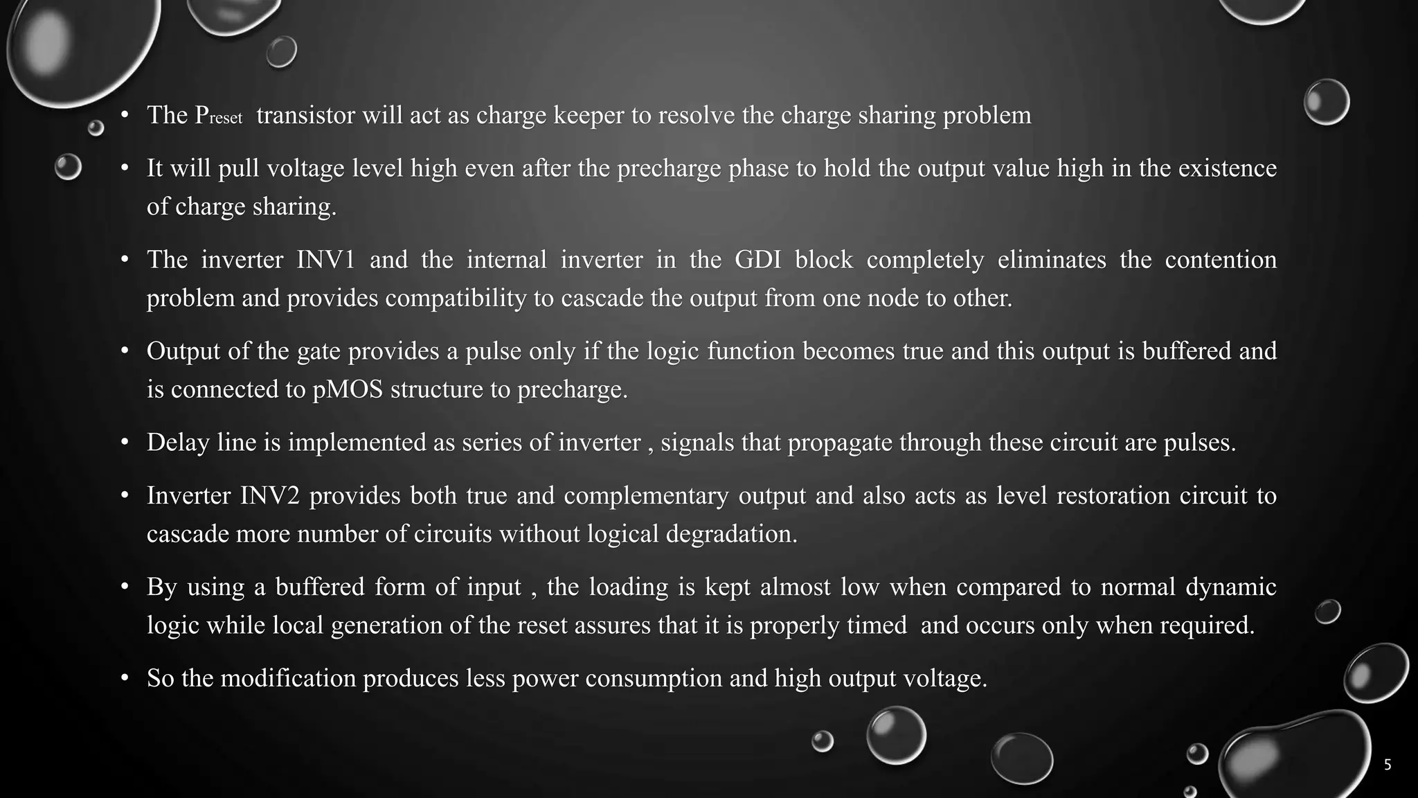 Study on self resetting logic with gate diffusion input (SRL-GDI) | PPTX