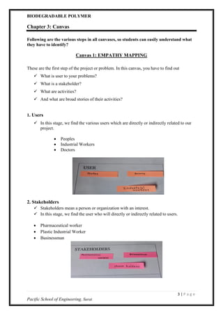 Biodegradable Polymer Project Report | PDF