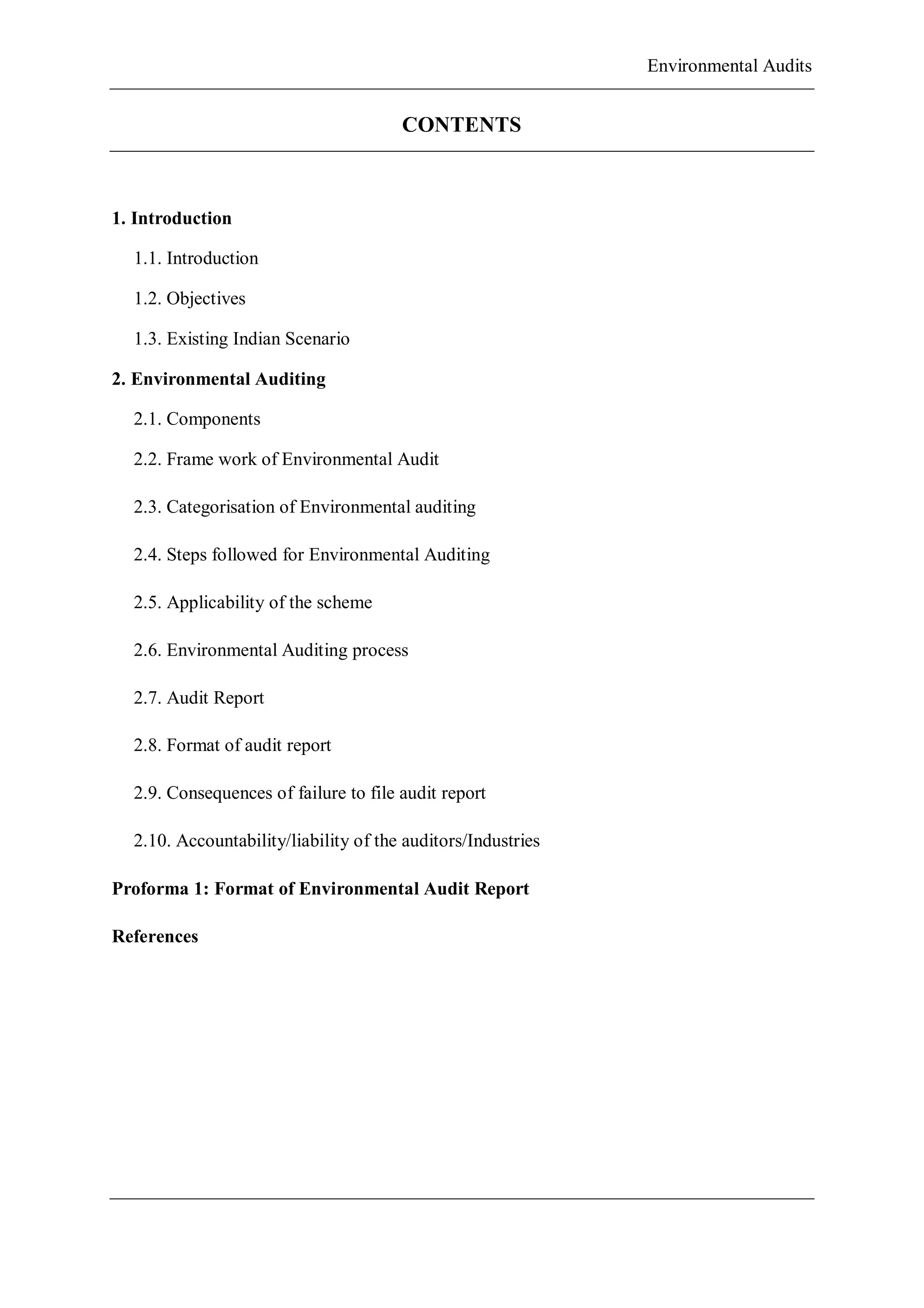 Environmental Audits | PDF