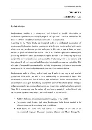 Environmental Audits | PDF