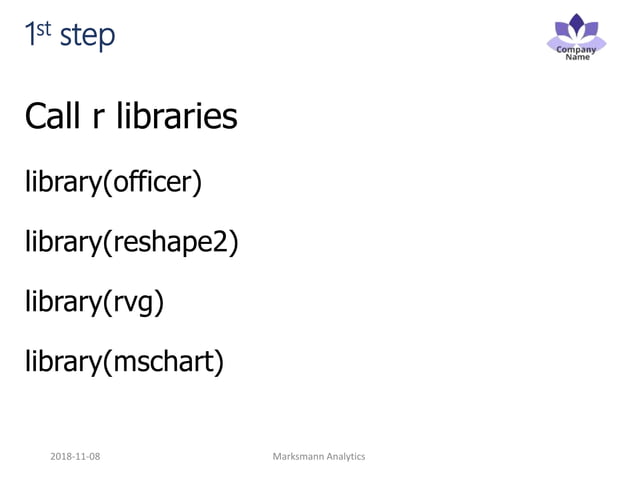 Powerpoint automation in R-Studio | PPT