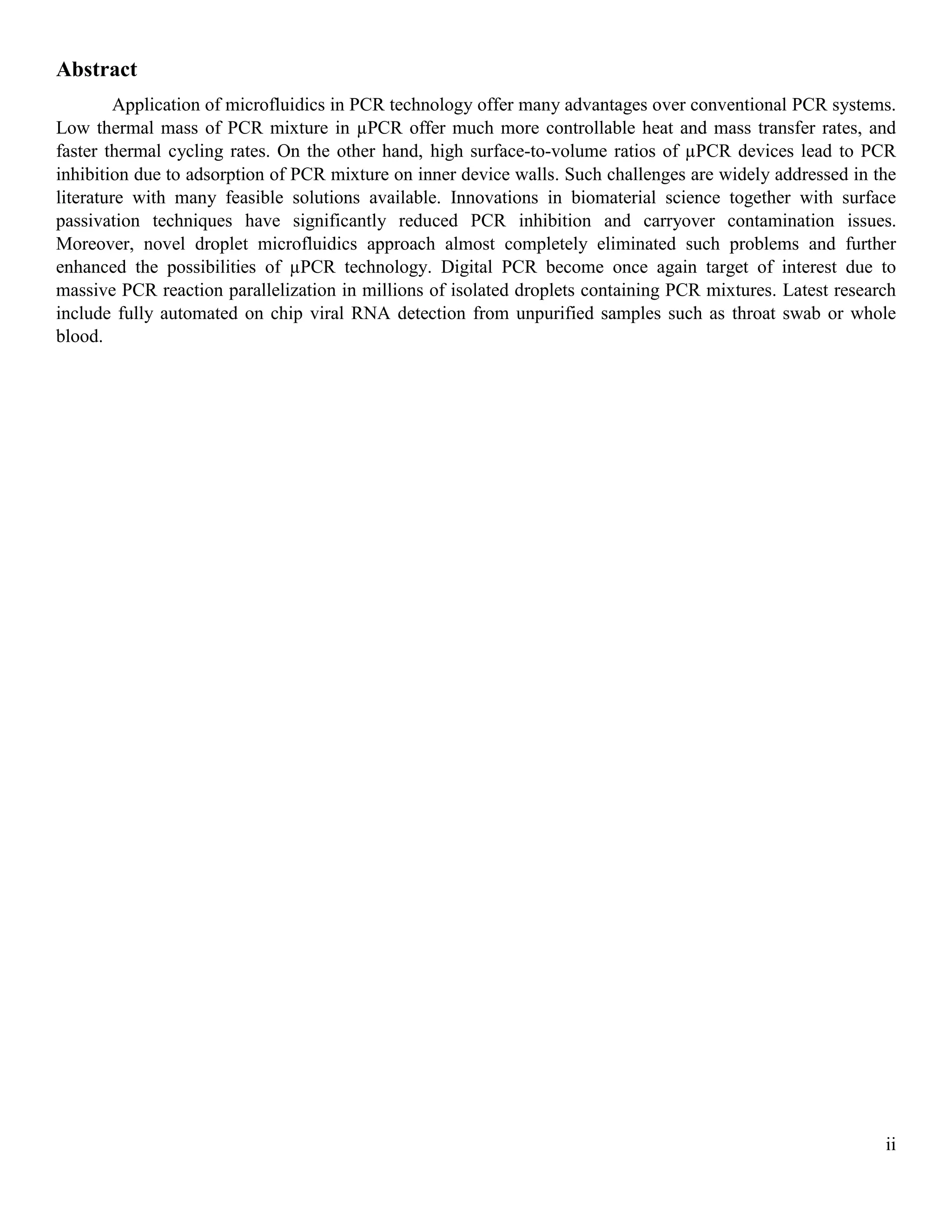 Microfluidic PCR Devices for DNA Amplification Report | PDF