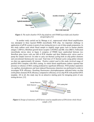 Microfluidic PCR Devices for DNA Amplification Report | PDF