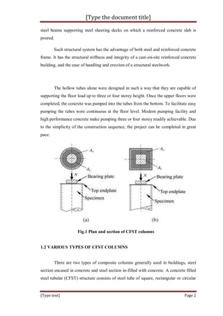 CFST Column Report | PDF