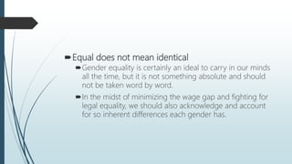 Gender Sensitivity | PPTX