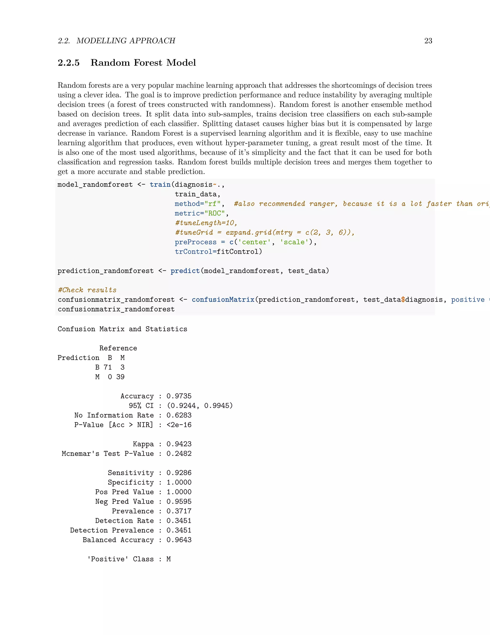 My own Machine Learning project - Breast Cancer Prediction | PDF