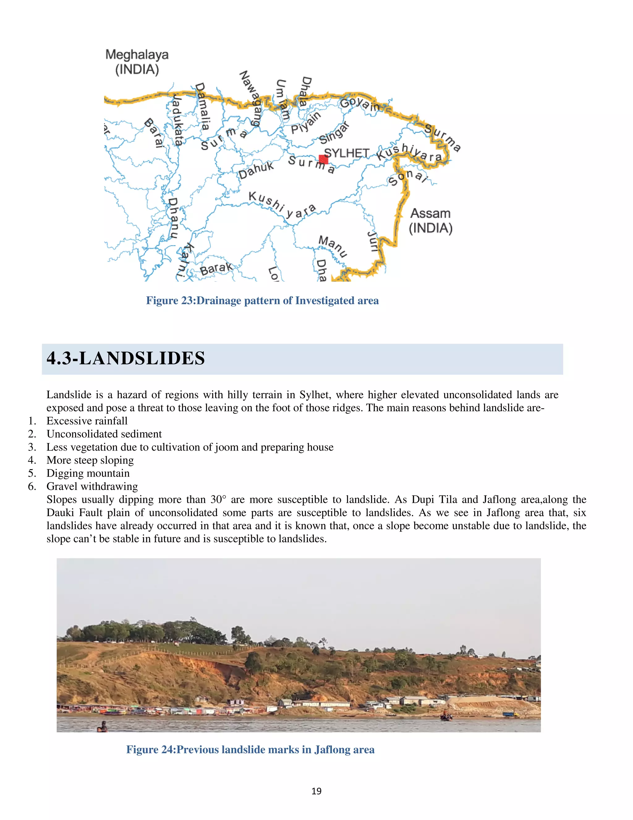 A brief description of overall Sylhet Geological Formation | PDF