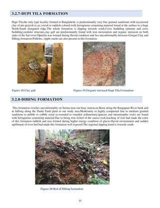 A brief description of overall Sylhet Geological Formation | PDF