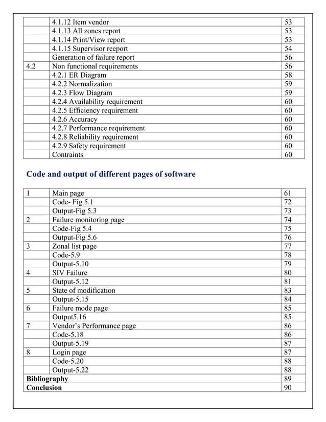 Failure Reporting and Vendor performance management system using Python ...