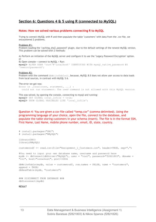 Car Rental Agency - Database - MySQL | PDF