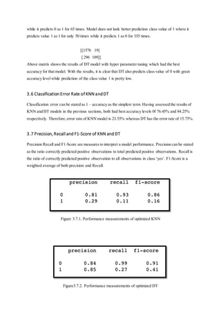 Predicting Bank Customer Churn Using Classification | PDF