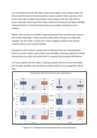 Predicting Bank Customer Churn Using Classification | PDF