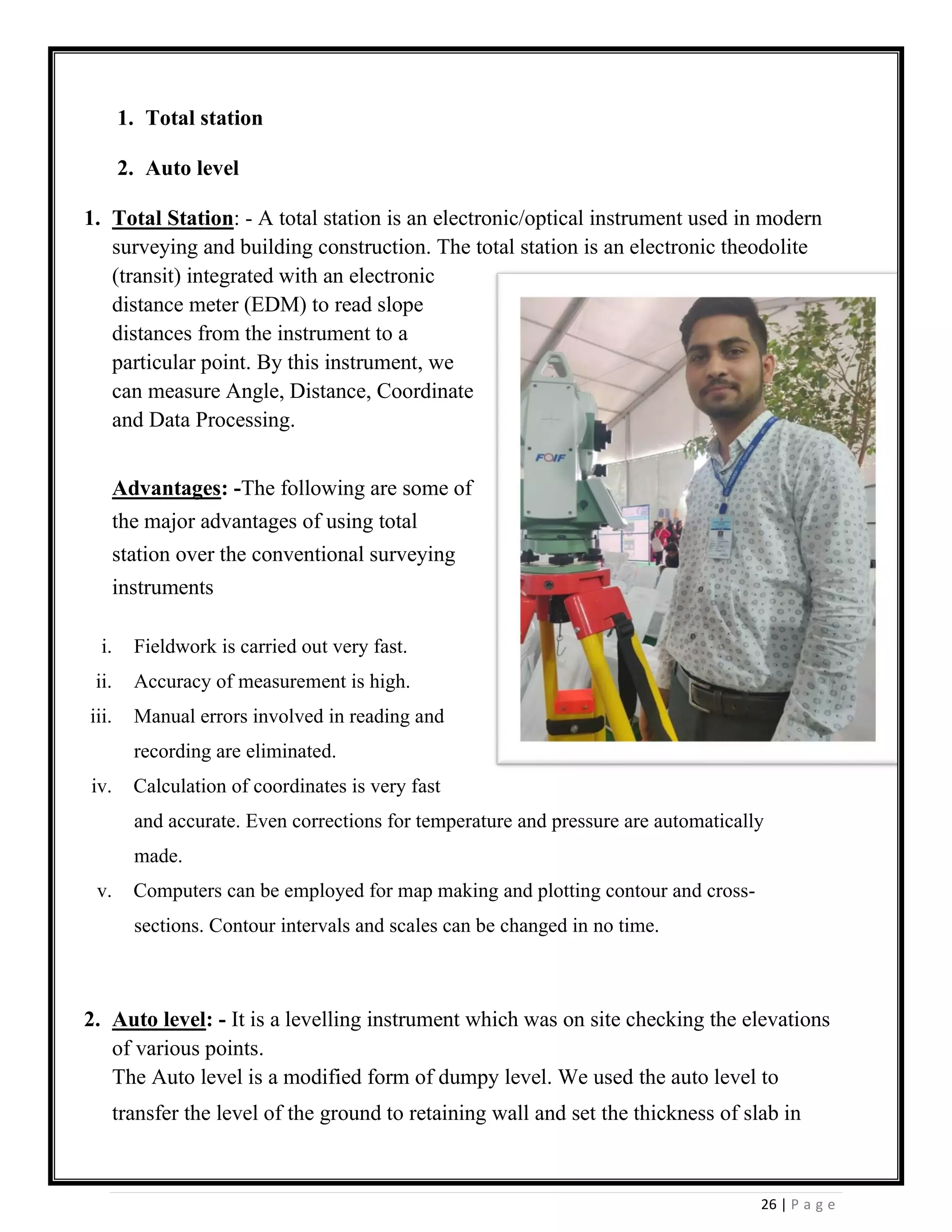 Summer Internship Report of Civil Engineering in Construction Site | PDF