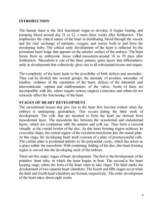 Heart development and malformations | DOCX