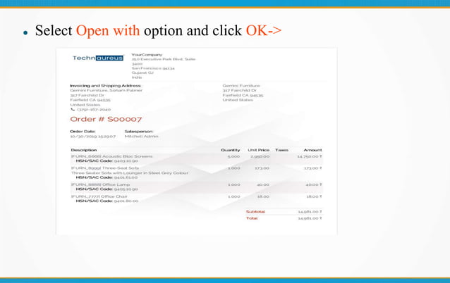 Odoo 13 Report Layout Configuration Pdf