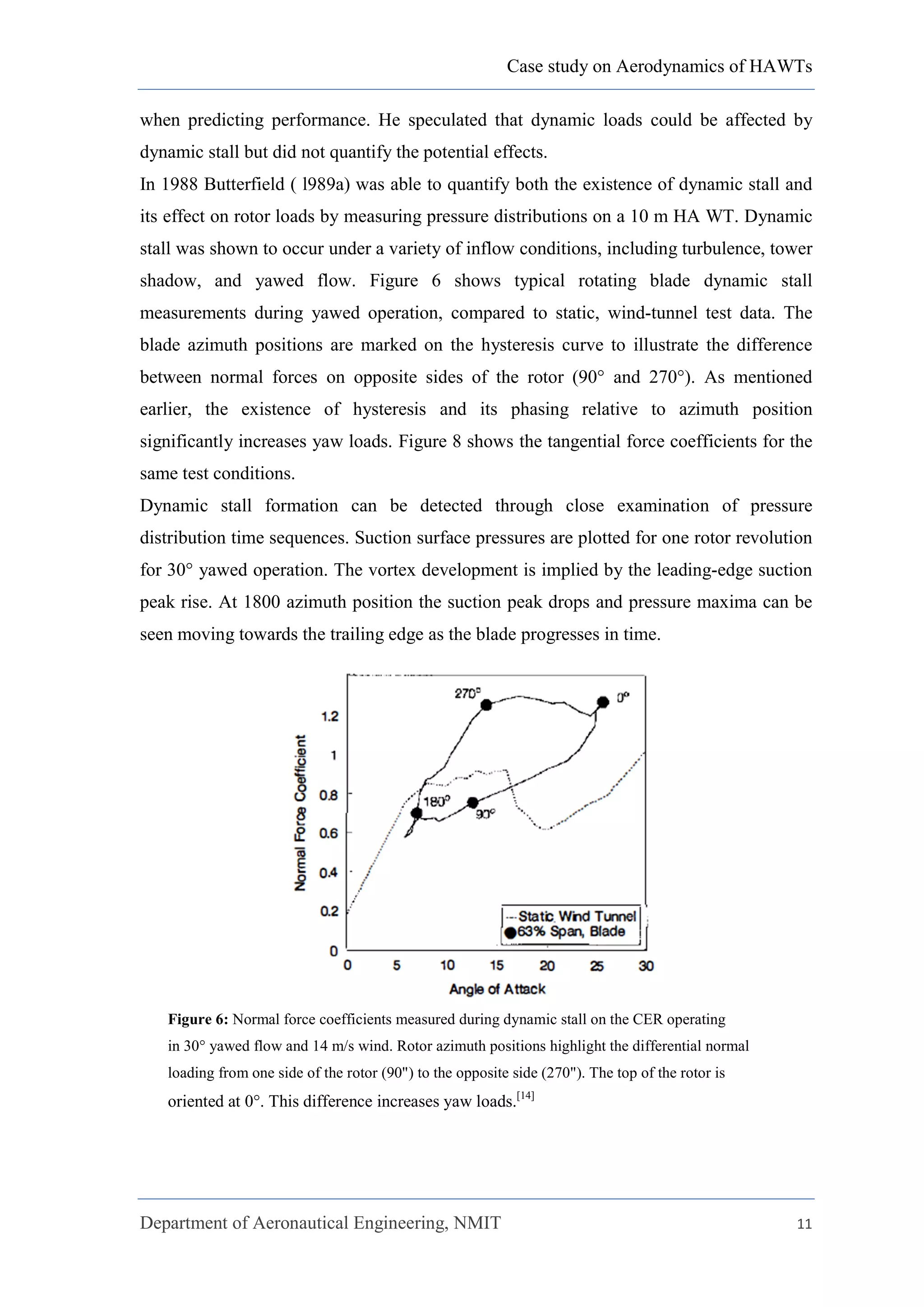 Aerodynamics of Horizontal Axis Wind Turbine | PDF