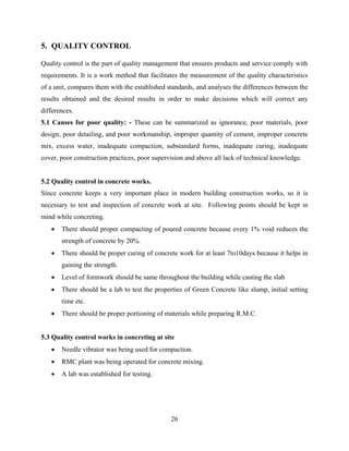 CIvil Engineering Training Report | PDF