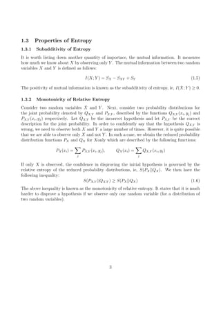 A Mini Introduction to Information Theory | PDF