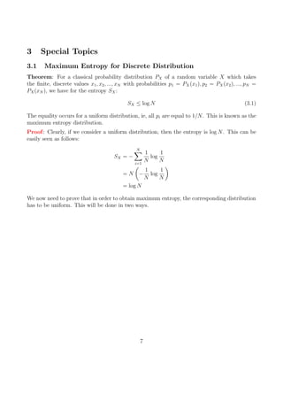 A Mini Introduction to Information Theory | PDF