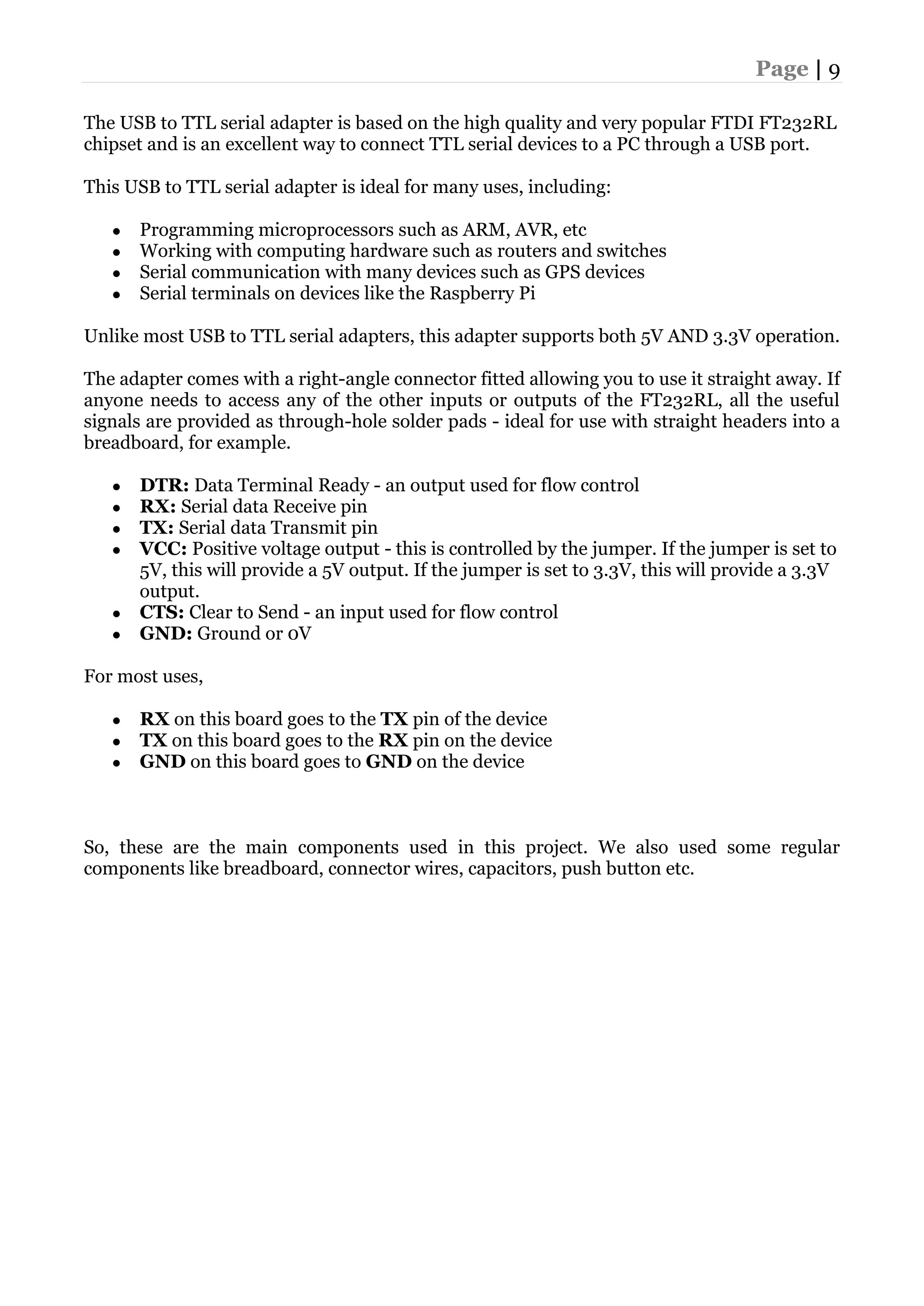 Microcontroller based Ultrasonic Radar (Microprocessors and Embedded Systems Laboratory EEE 416 ...