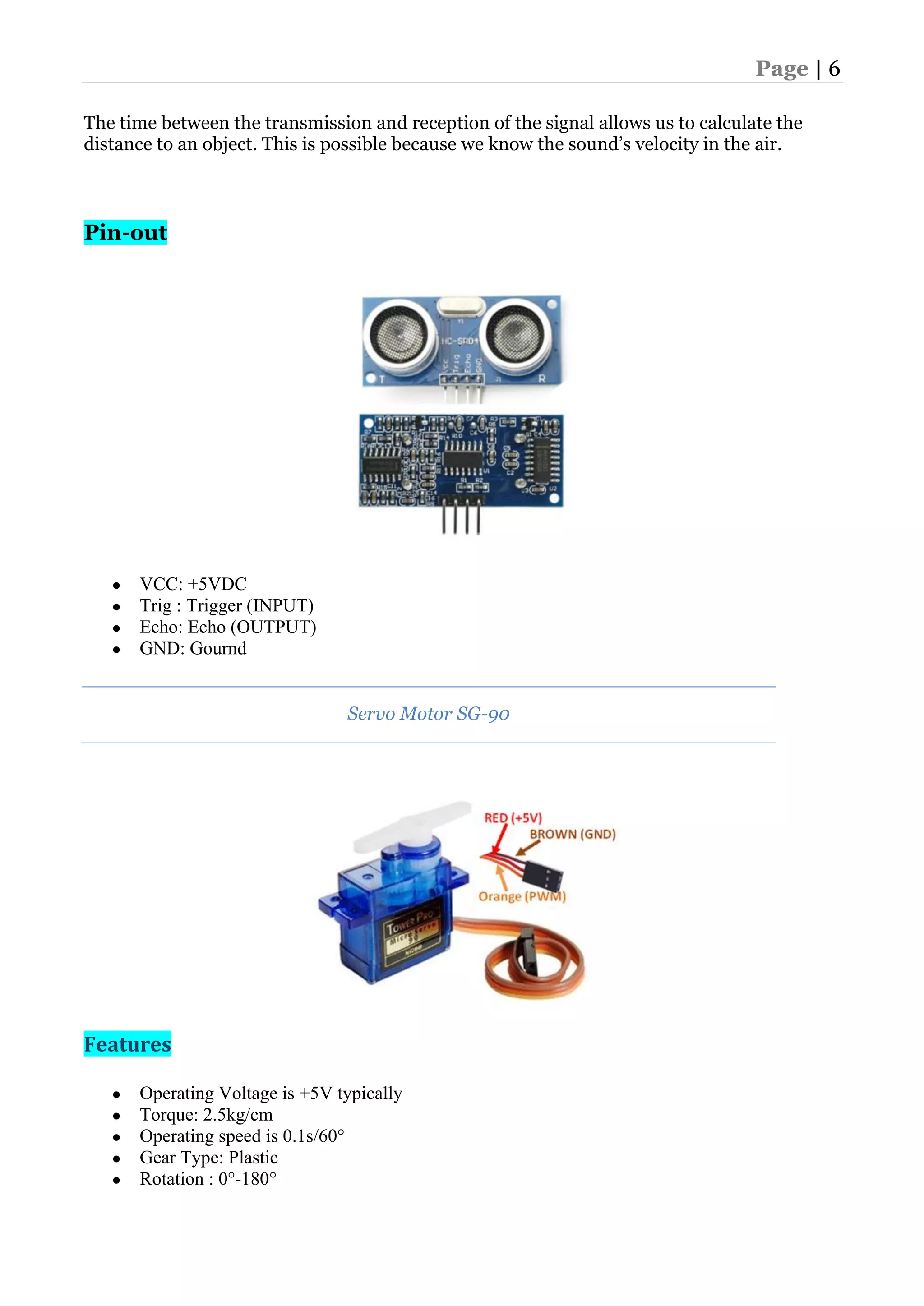 Microcontroller based Ultrasonic Radar (Microprocessors and Embedded Systems Laboratory EEE 416 ...