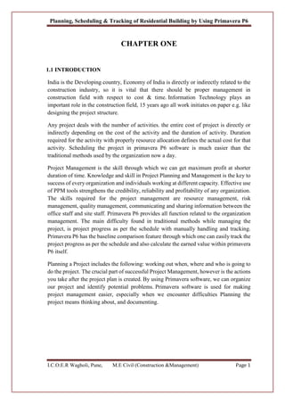Primavera P6 | PDF
