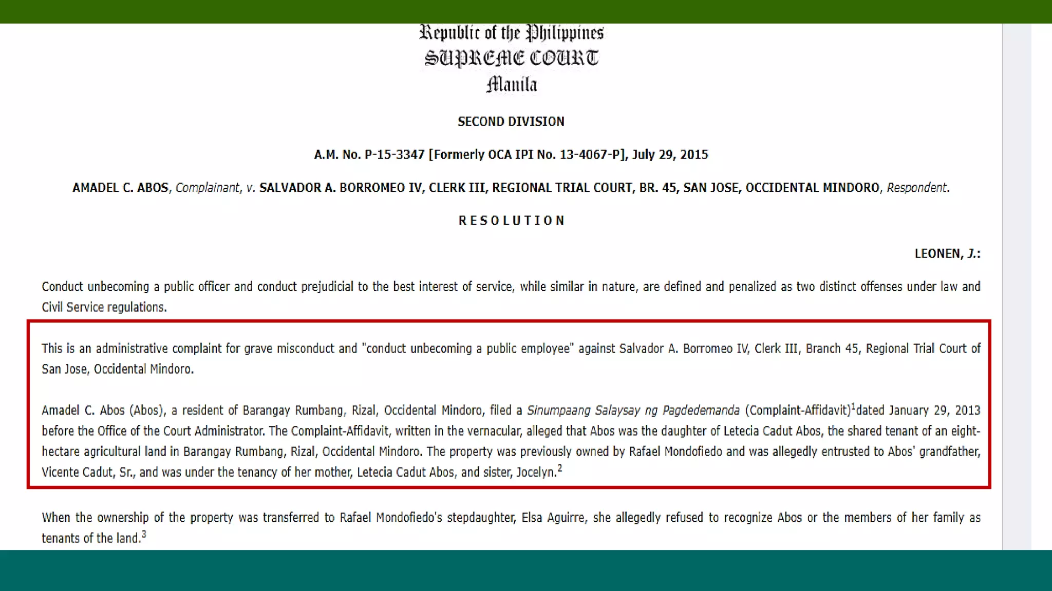 Justness & Sincerity ( RA6713) | PDF