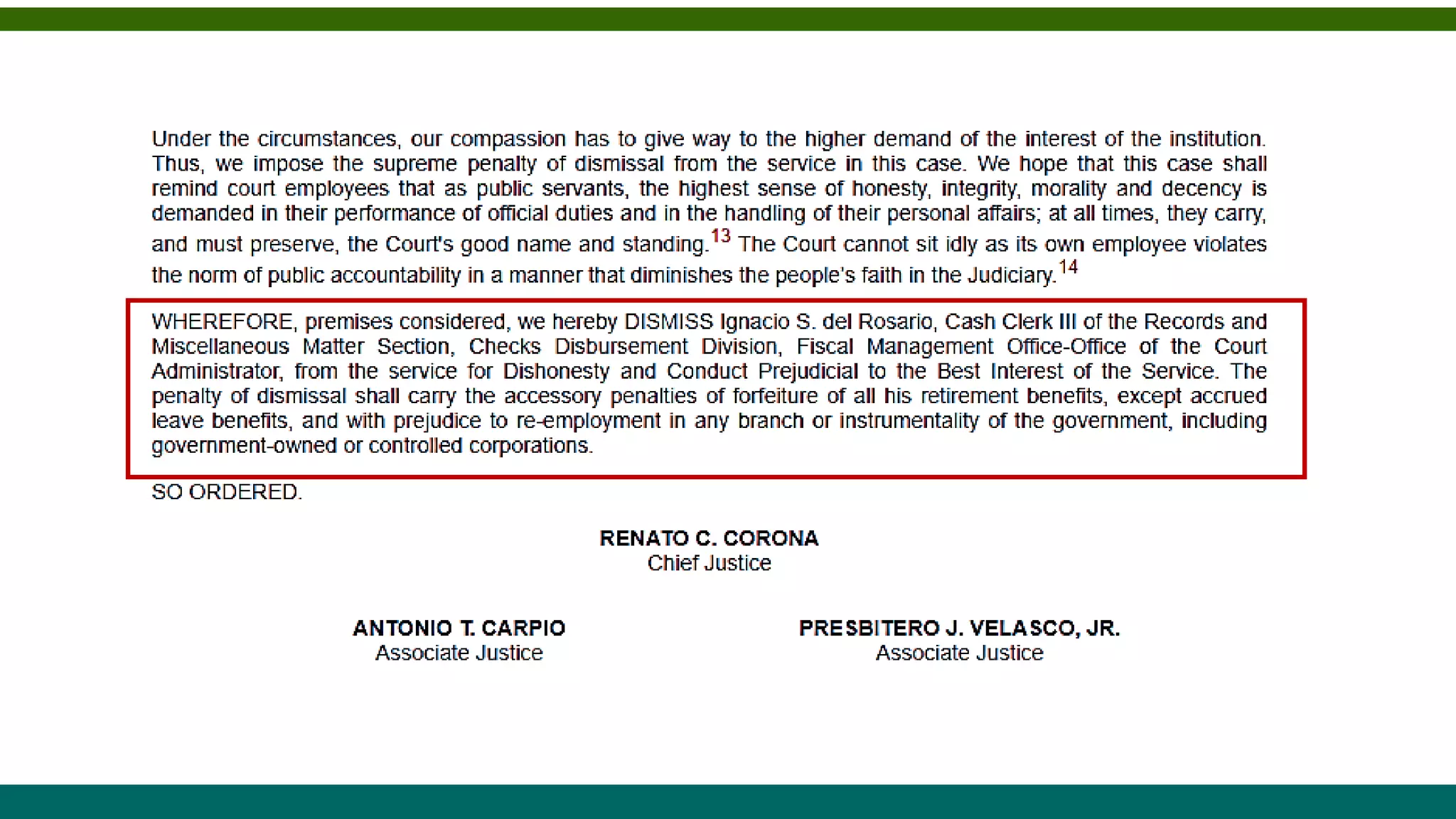 Justness & Sincerity ( RA6713) | PDF