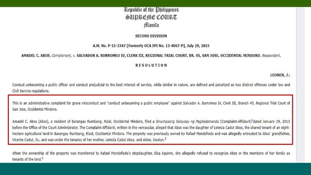 Justness & Sincerity ( RA6713) | PDF