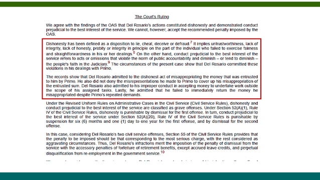 Justness & Sincerity ( RA6713) | PDF