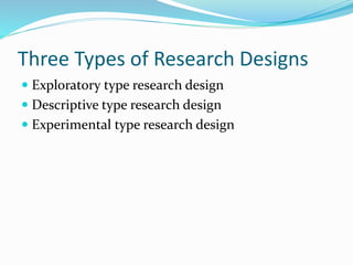 Research design | PPTX
