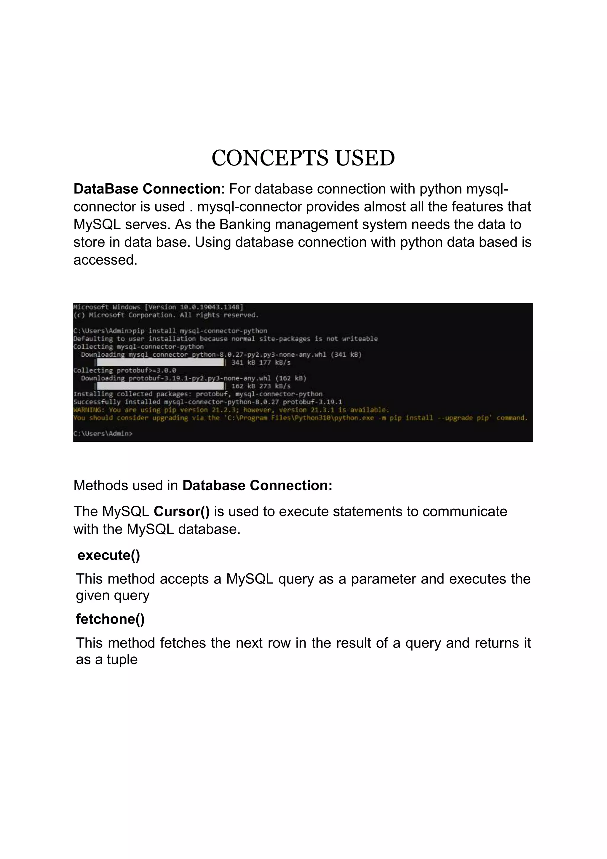 Banking Management System Report .docx